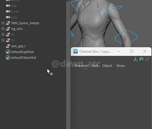 [Maya]Rigging 08 - IK FK Switch